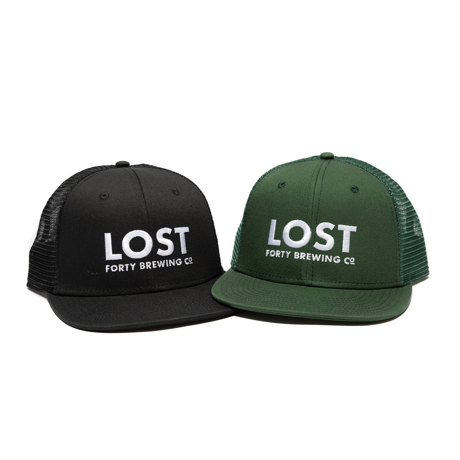 Lost Highway Trucker Hat | 4 Colors – Lost Forty Brewing